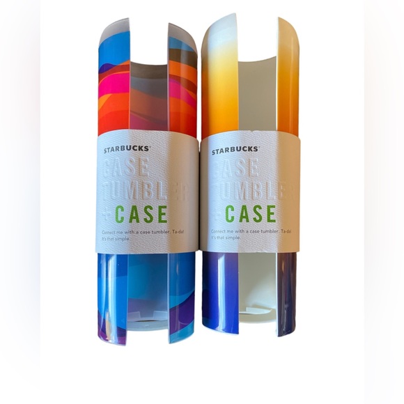 Starbucks | Kitchen | 2 Starbucks Cases For Case Tumbler | Poshmark